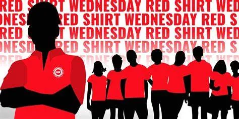 Wear Red on Wednesdays to show Solidarity | UAW Local 2262