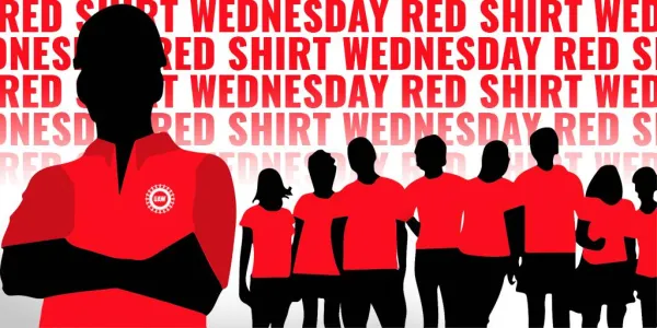 On Wednesdays We Wear Red | UAW Region 2B
